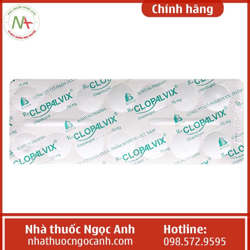 Thuốc Clopalvix 75mg Film-coated tablets giá bao nhiêu, mua ở đâu