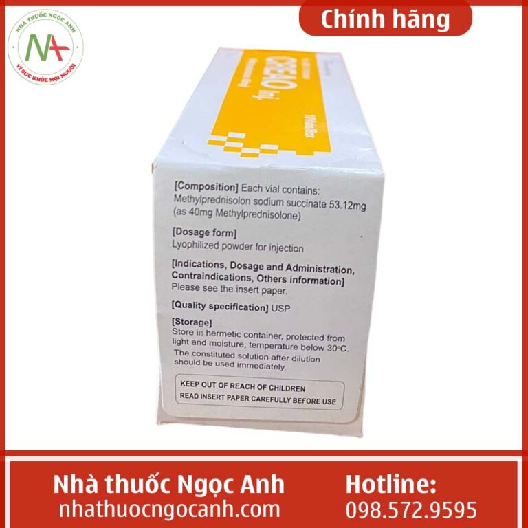 Thuốc Creao Inj 40mg là thuốc gì, liều dùng, giá bao nhiêu, mua ở đâu?