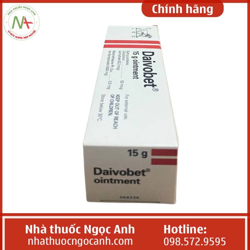 Thuốc Daivobet 15g có tác dụng gì, mua ở đâu, bao nhiêu tiền?