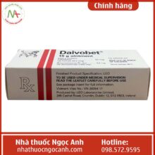 Thuốc Daivobet 15g có tác dụng gì, mua ở đâu, bao nhiêu tiền?