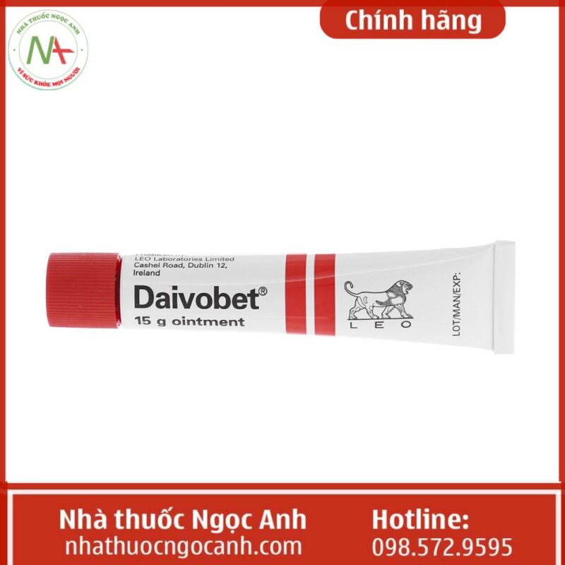 Thuốc Daivobet 15g có tác dụng gì, mua ở đâu, bao nhiêu tiền?