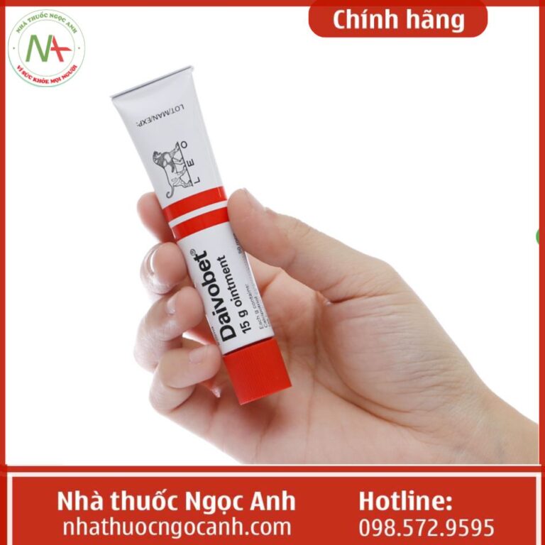 Thuốc Daivobet 15g có tác dụng gì, mua ở đâu, bao nhiêu tiền?