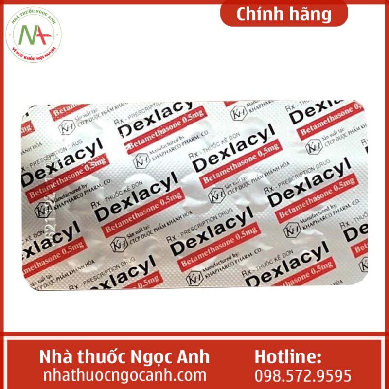 Thuốc Dexlacyl 0.5mg có sử dụng cho trẻ em không, giá bao nhiêu, mua ở đâu?