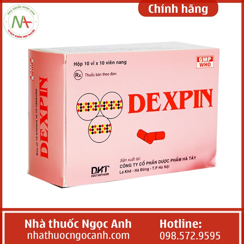 Thuốc Dexpin Hataphar tác dụng gì, mua ở đâu, giá bao nhiêu?