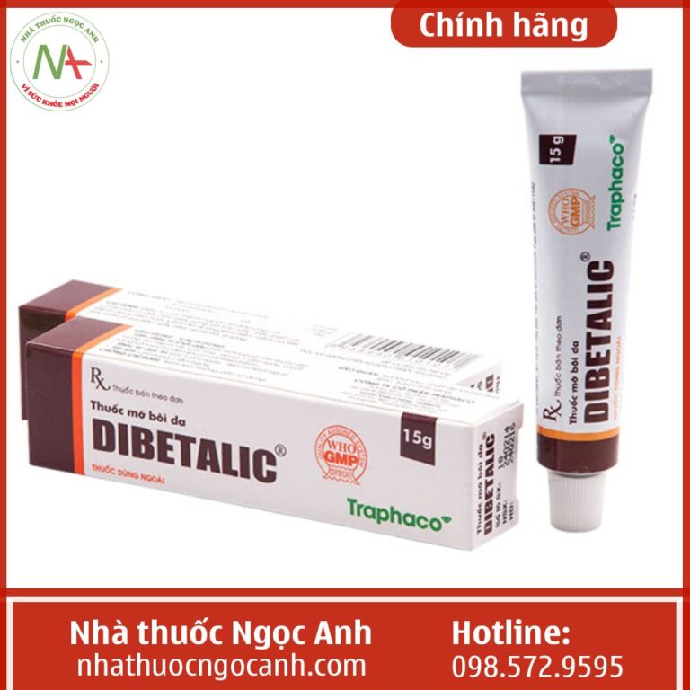 Thuốc Dibetalic 15g có bôi lên mặt được không, giá bao nhiêu, mua ở đâu