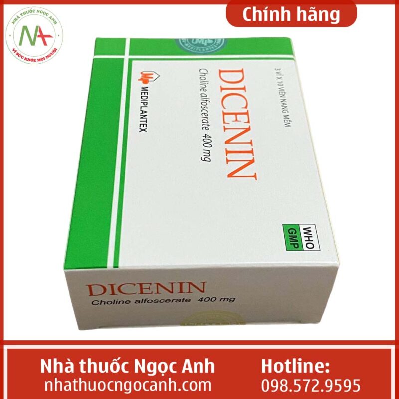 Thuốc Dicenin 400mg có tác dụng gì, giá bao nhiêu, mua ở đâu?