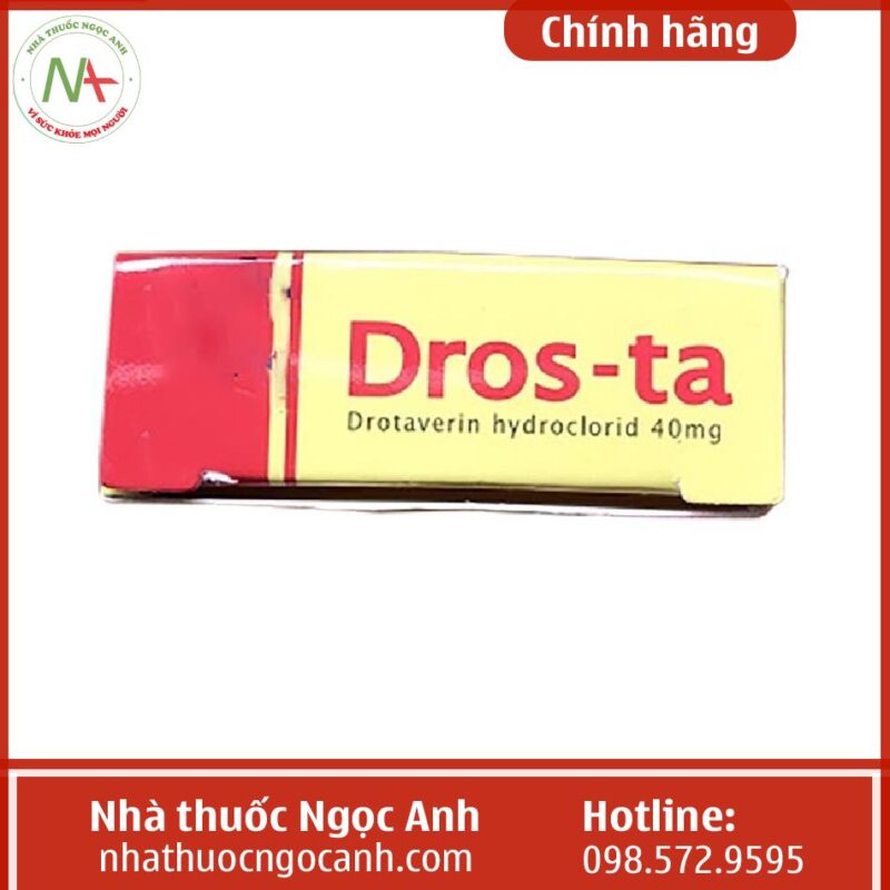 Thuốc Dros-ta 40mg là thuốc gì, tác dụng gì, mua ở đâu, giá bao nhiêu?