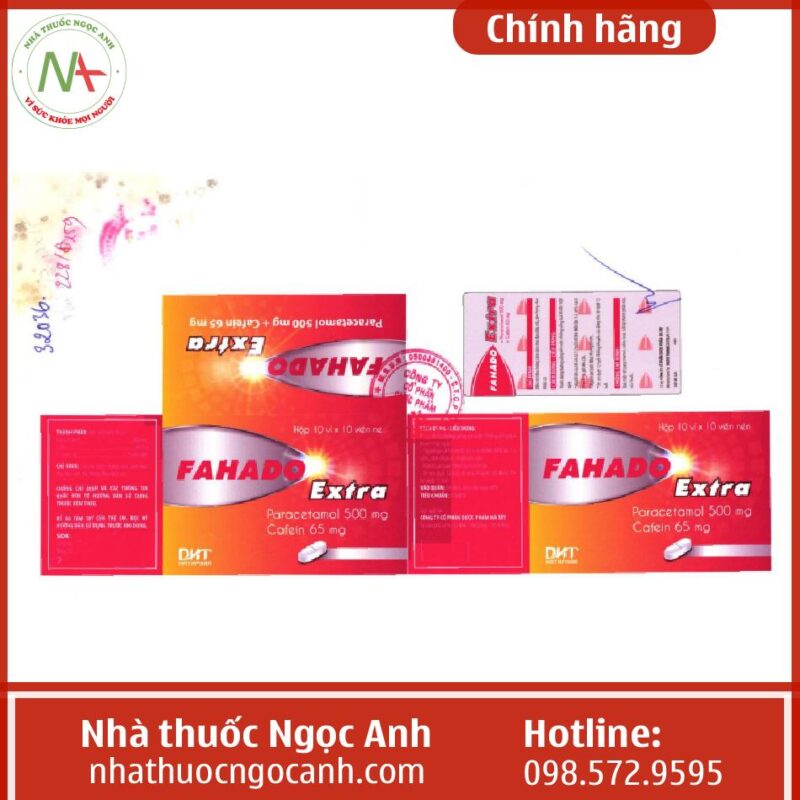 Thuốc Fahado Extra 500mg là thuốc gì, mua ở đâu, giá bao nhiêu?