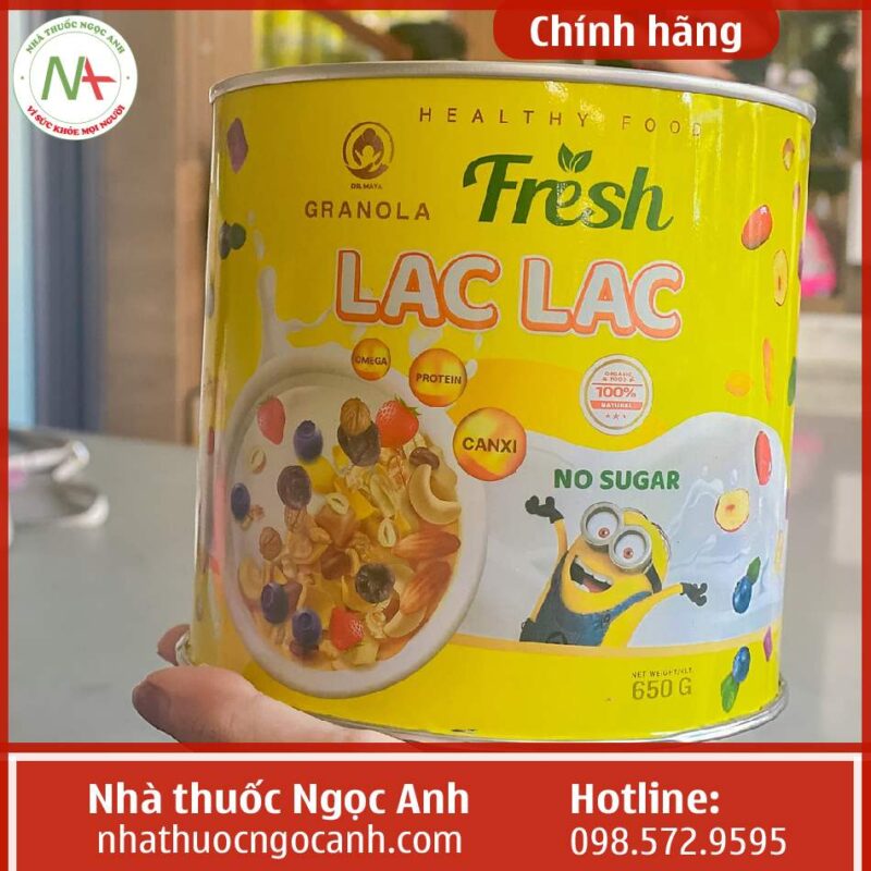 Granola Fresh Lạc Lạc có tác dụng gì, giá bao nhiêu, mua ở đâu?