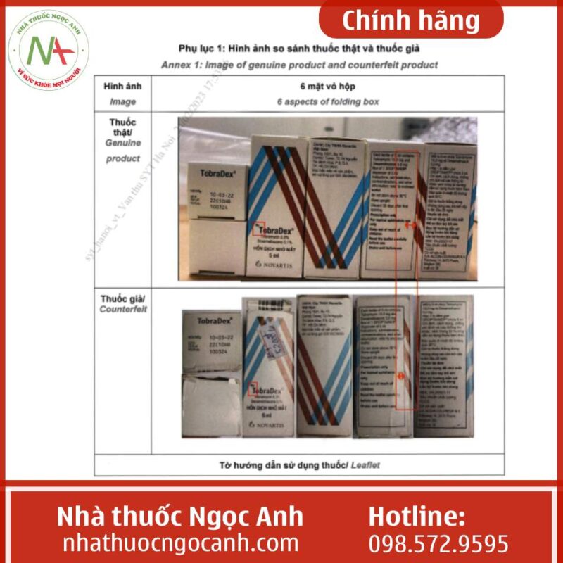 Thuốc Hỗn dịch nhỏ mắt TobraDex giá bao nhiêu, mua ở đâu?