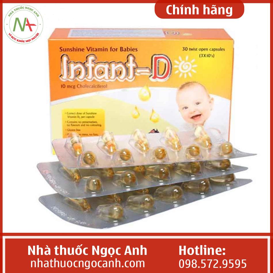 Thuốc Infant-D là thuốc gì, có tốt không, giá bao nhiêu, mua ở đâu?
