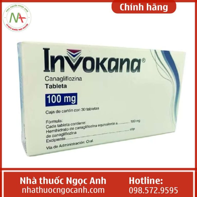 Thuốc Invokana Tableta 100mg là thuốc gì, mua ở đâu, giá bao nhiêu?