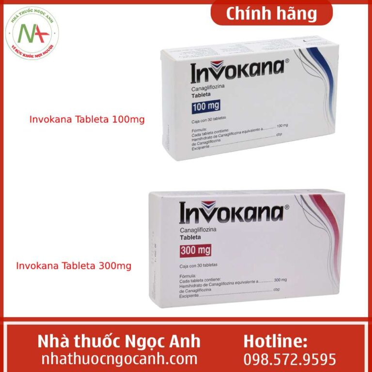 Thuốc Invokana Tableta 100mg là thuốc gì, mua ở đâu, giá bao nhiêu?