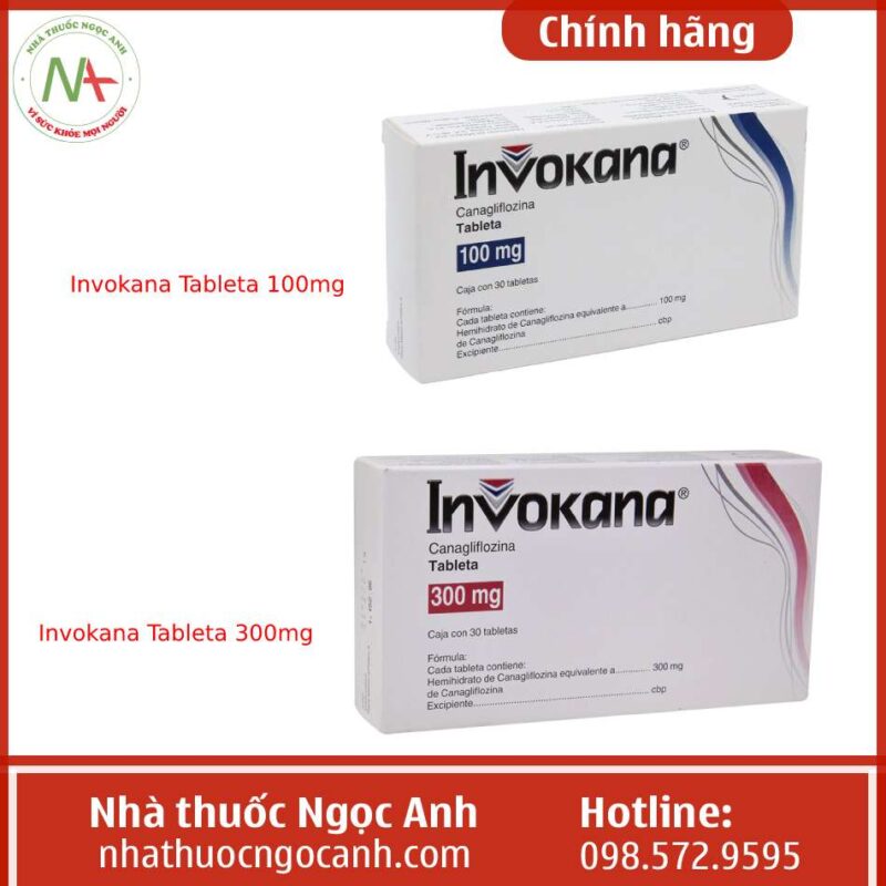 Thuốc Invokana Tableta 100mg là thuốc gì, mua ở đâu, giá bao nhiêu?