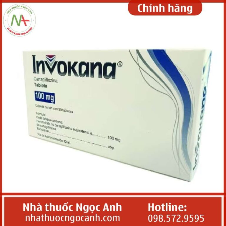 Thuốc Invokana Tableta 100mg là thuốc gì, mua ở đâu, giá bao nhiêu?