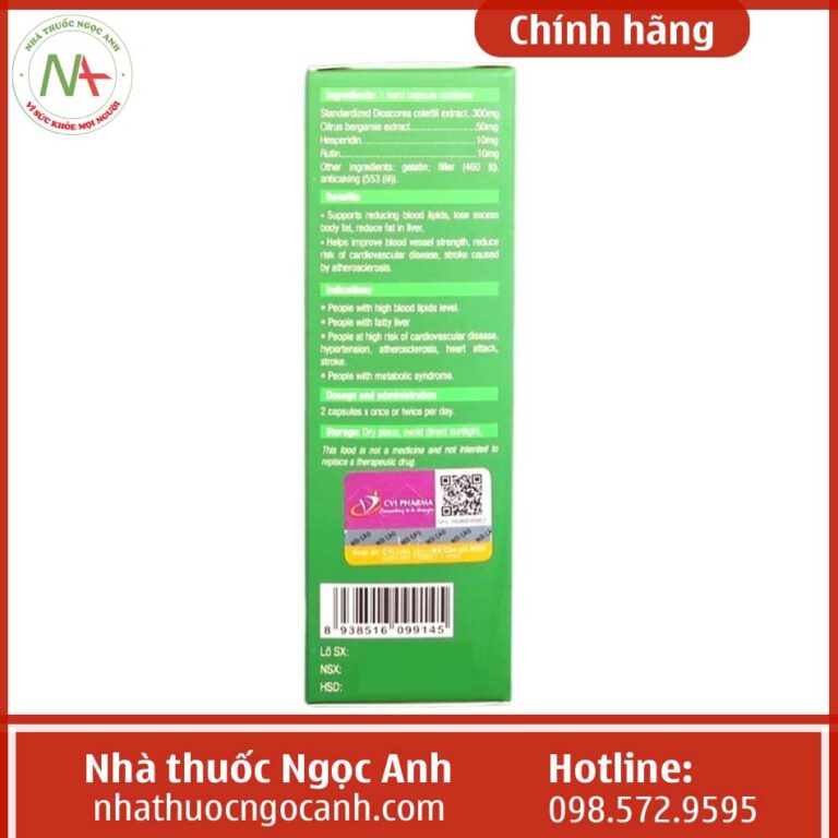 Thuốc hạ lipid máu Kyoman có tốt không, giá bao nhiêu, mua ở đâu