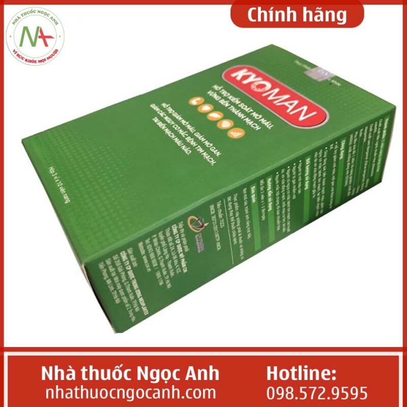 Thuốc hạ lipid máu Kyoman có tốt không, giá bao nhiêu, mua ở đâu