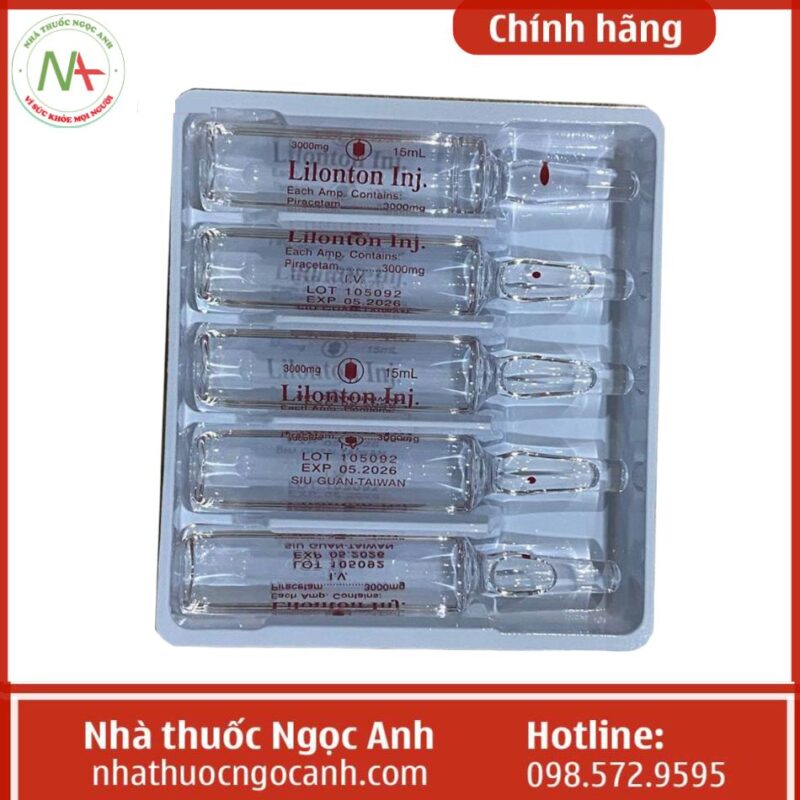 Thuốc Lilonton injection 3000mg/15ml mua ở đâu, giá bao nhiêu?