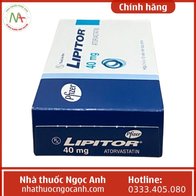 Thuốc Lipitor 40mg là thuốc gì, có tác dụng gì, mua ở đâu, giá bao nhiêu?