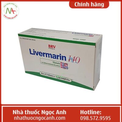 Thuốc Livermarin 140 có tác dụng gì, giá bao nhiêu, mua ở đâu?