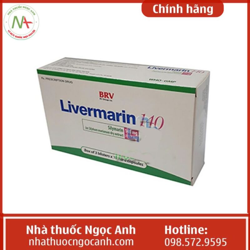 Thuốc Livermarin 140 có tác dụng gì, giá bao nhiêu, mua ở đâu?