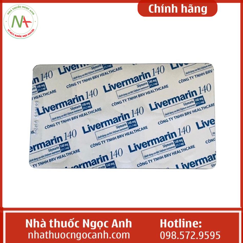 Thuốc Livermarin 140 có tác dụng gì, giá bao nhiêu, mua ở đâu?