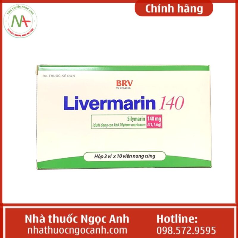 Thuốc Livermarin 140 có tác dụng gì, giá bao nhiêu, mua ở đâu?