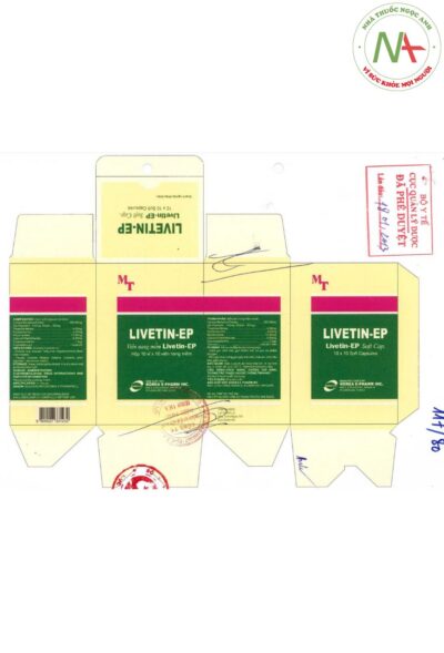 Thuốc Livetin-EP có tác dụng gì, giá bao nhiêu, mua ở đâu?