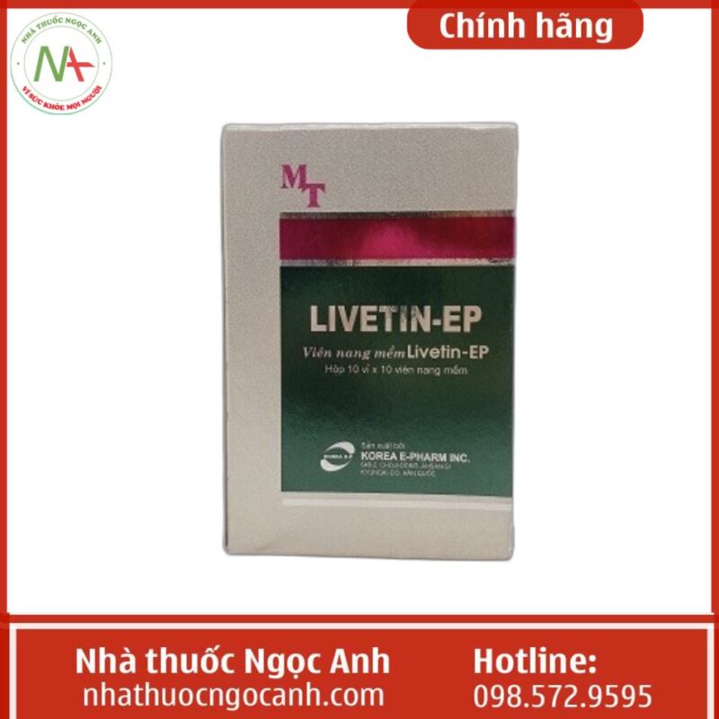 Thuốc Livetin-EP là thuốc hay thực phẩm chức năng, giá bao nhiêu, mua ở ...