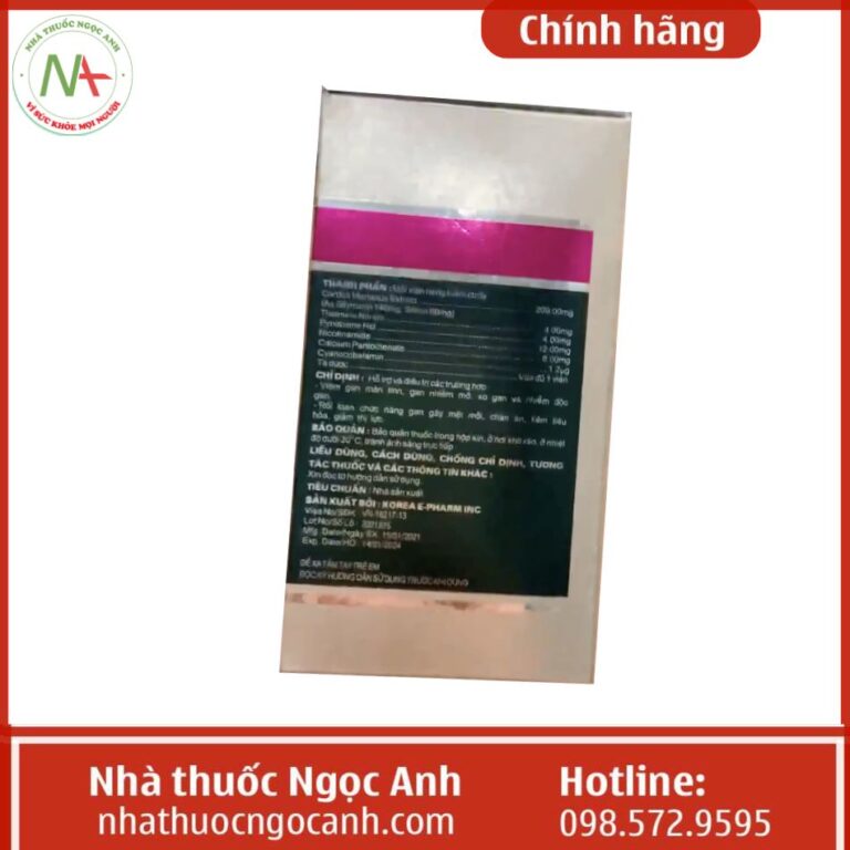 Thuốc Livetin-EP là thuốc hay thực phẩm chức năng, giá bao nhiêu, mua ở ...
