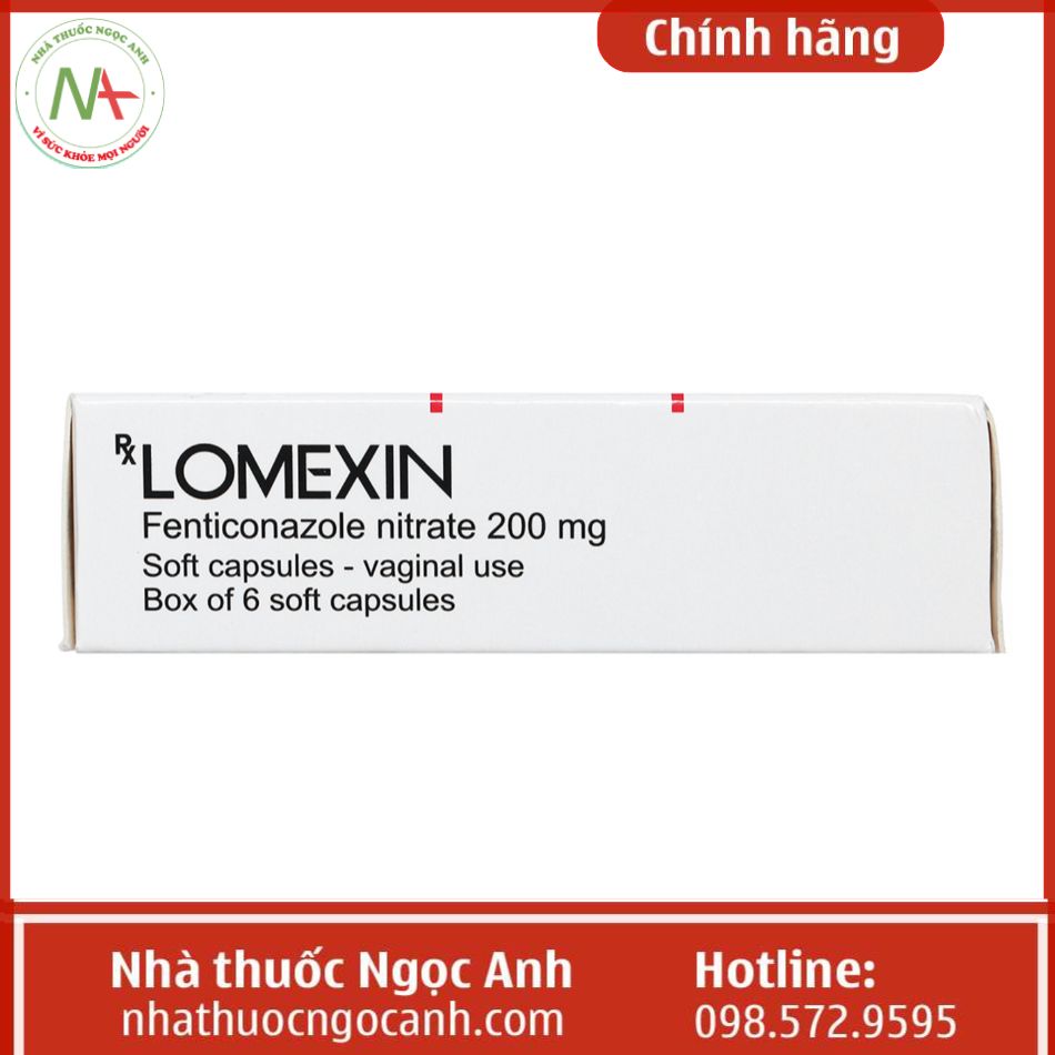 Thuốc Lomexin 200mg có tác dụng gì, giá bao nhiêu, mua ở đâu?