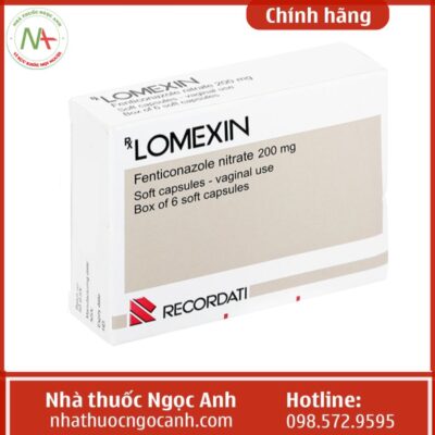Thuốc Lomexin 200mg có tác dụng gì, giá bao nhiêu, mua ở đâu?