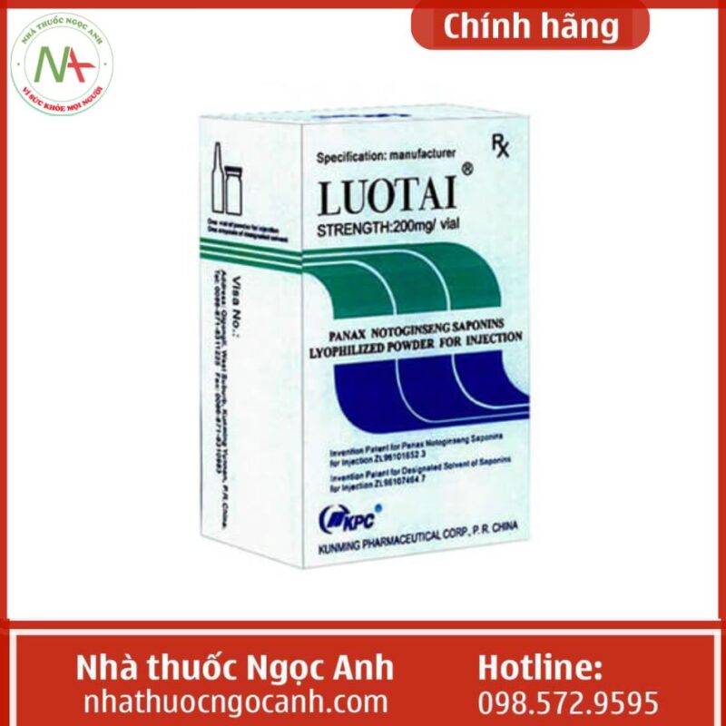 Thuốc Luotai 200mg là thuốc gì, có tác dụng gì, giá bao nhiêu, mua ở đâu?