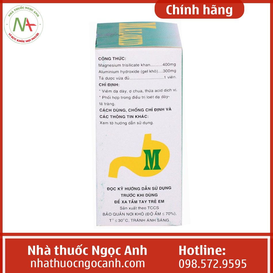 Thuốc Maloxid là thuốc gì, tác dụng gì, mua ở đâu, giá bao nhiêu?