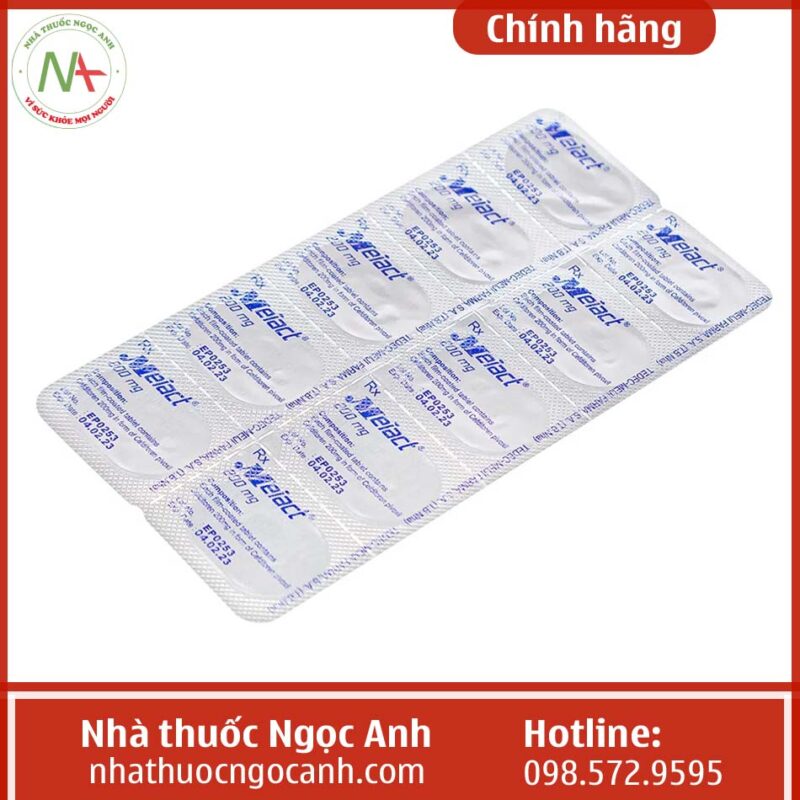 Thuốc Meiact 200mg là thuốc gì, liều trẻ em, giá bao nhiêu, mua ở đâu?