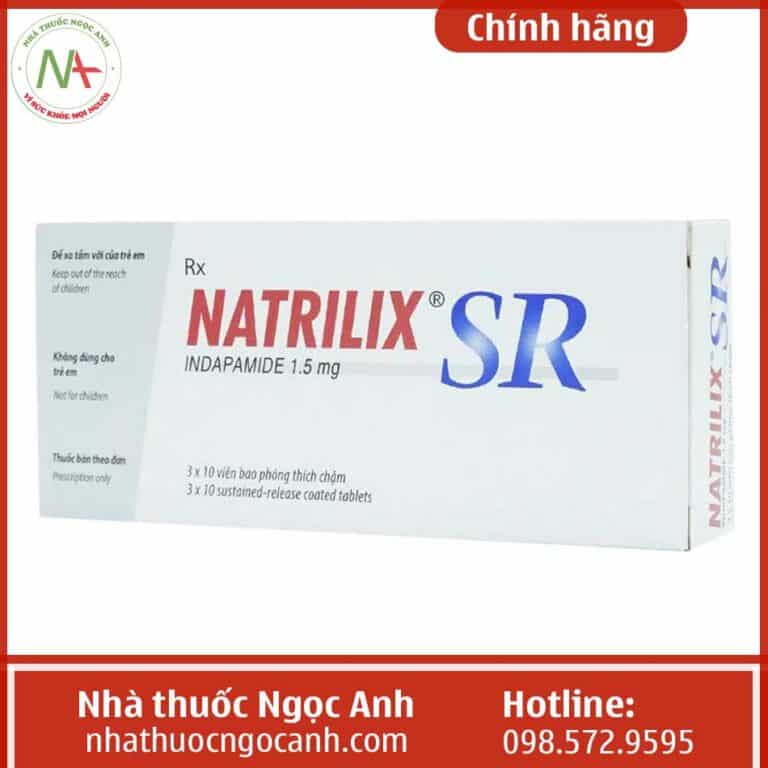 Thuốc Natrilix SR 1.5mg là thuốc gì, giá bao nhiêu, mua ở đâu?