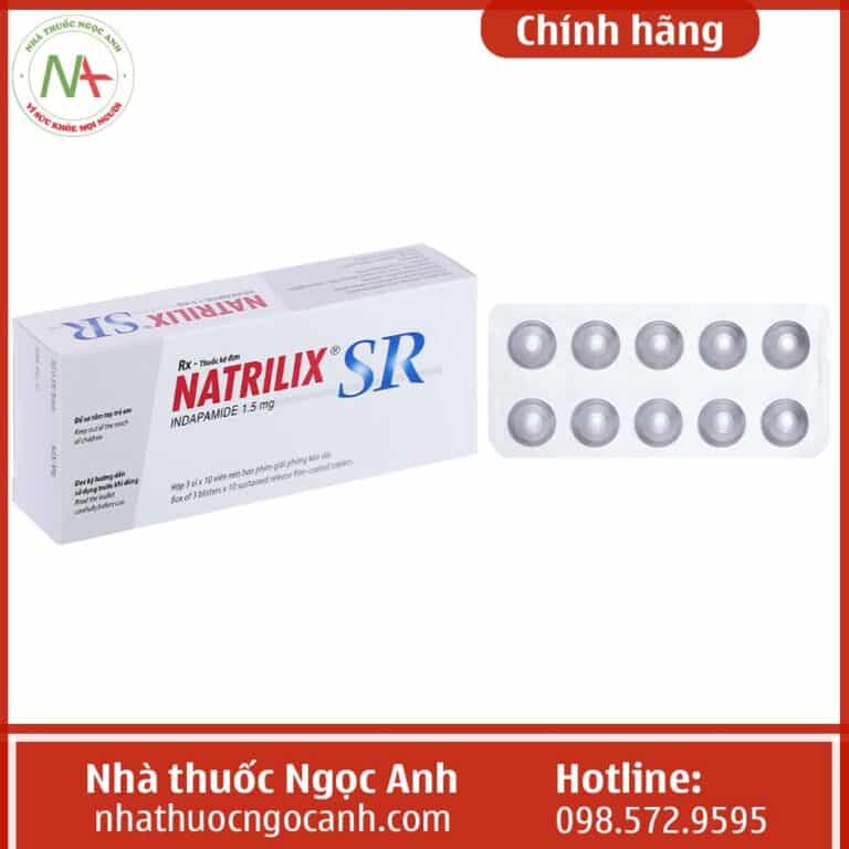 Thuốc Natrilix SR 1.5mg là thuốc gì, giá bao nhiêu, mua ở đâu?