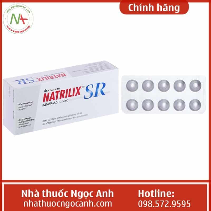 Thuốc Natrilix SR 1.5mg là thuốc gì, giá bao nhiêu, mua ở đâu?