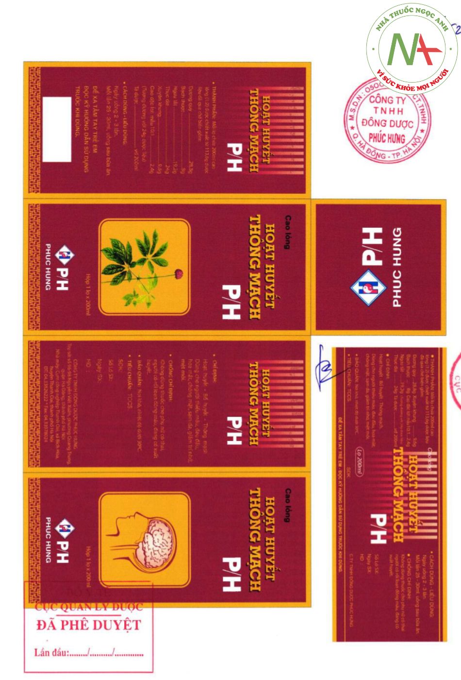 Thuốc Hoạt huyết thông mạch P/H Cao lỏng mua ở đâu giá bao nhiêu