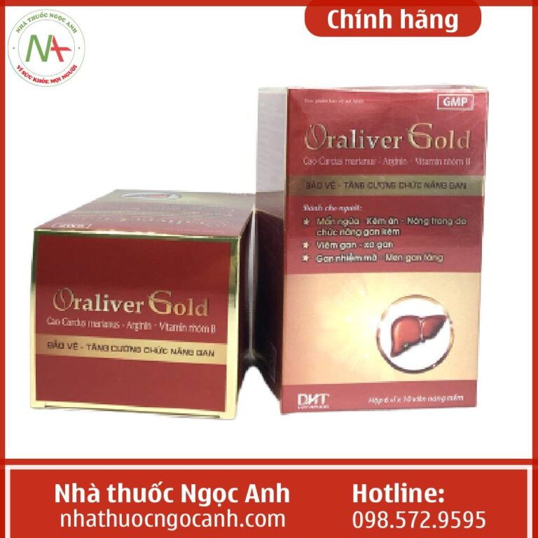 Oraliver Gold là thuốc gì, có tác dụng gì, mua ở đâu, giá bao nhiêu