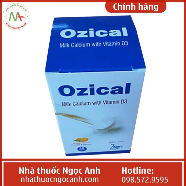 Thuốc Ozical là thuốc gì, có tốt không, giá bao nhiêu, mua ở đâu?