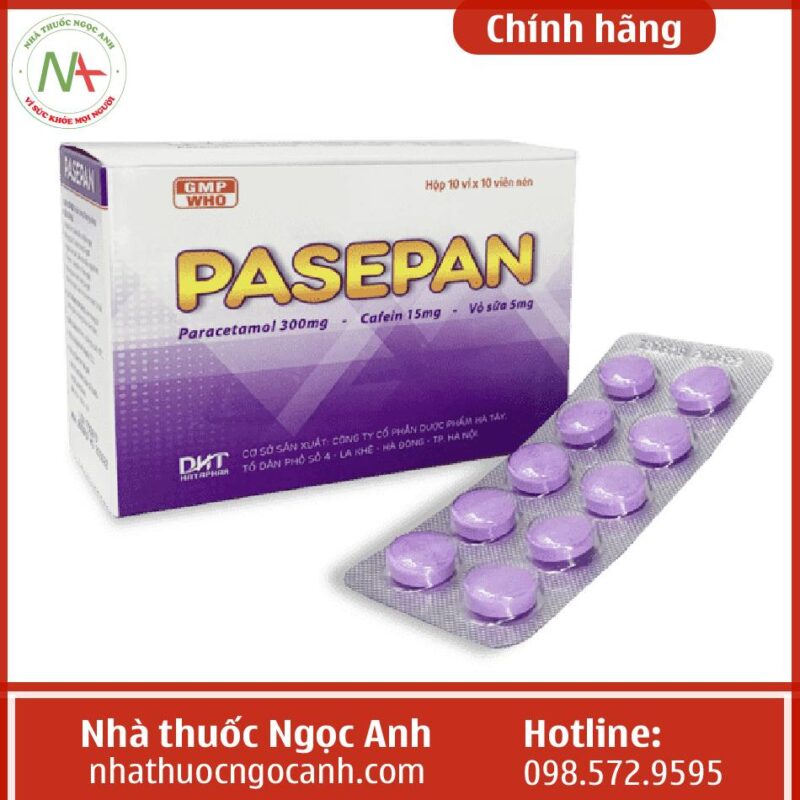 Thuốc Pasepan Hataphar có tác dụng gì, mua ở đâu, giá bao nhiêu
