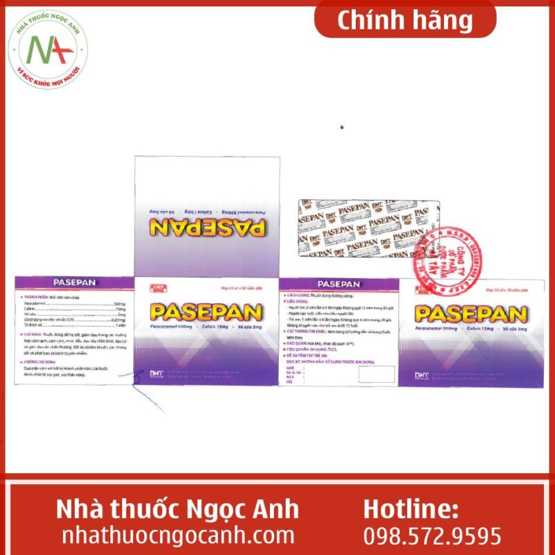 Thuốc Pasepan Hataphar có tác dụng gì, mua ở đâu, giá bao nhiêu