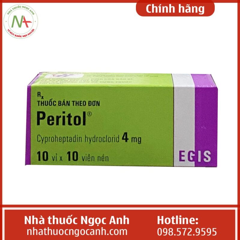 Thuốc Peritol 4mg Egis có trị biếng ăn không, mua ở đâu, giá bao nhiêu?
