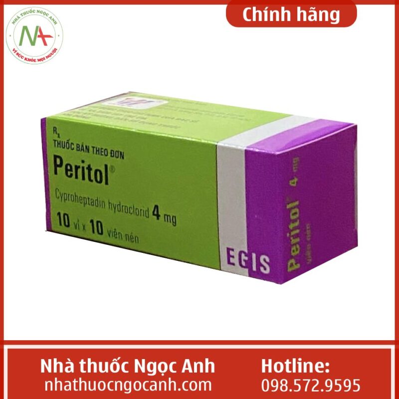 Thuốc Peritol 4mg Egis có trị biếng ăn không, mua ở đâu, giá bao nhiêu?