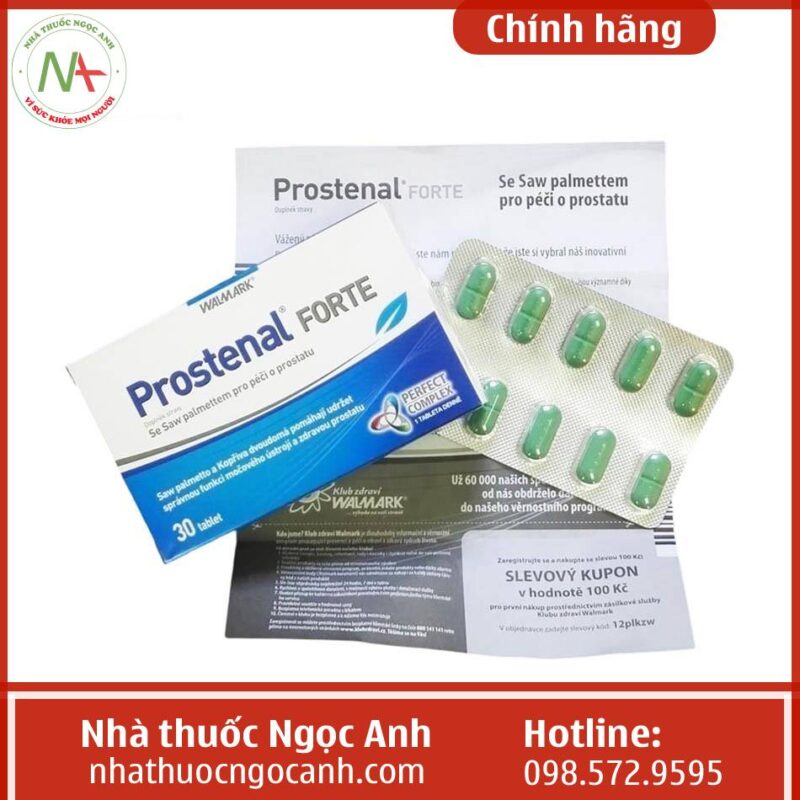 Thuốc Prostenal Forte có tác dụng gì, mua ở đâu, giá bao nhiêu?