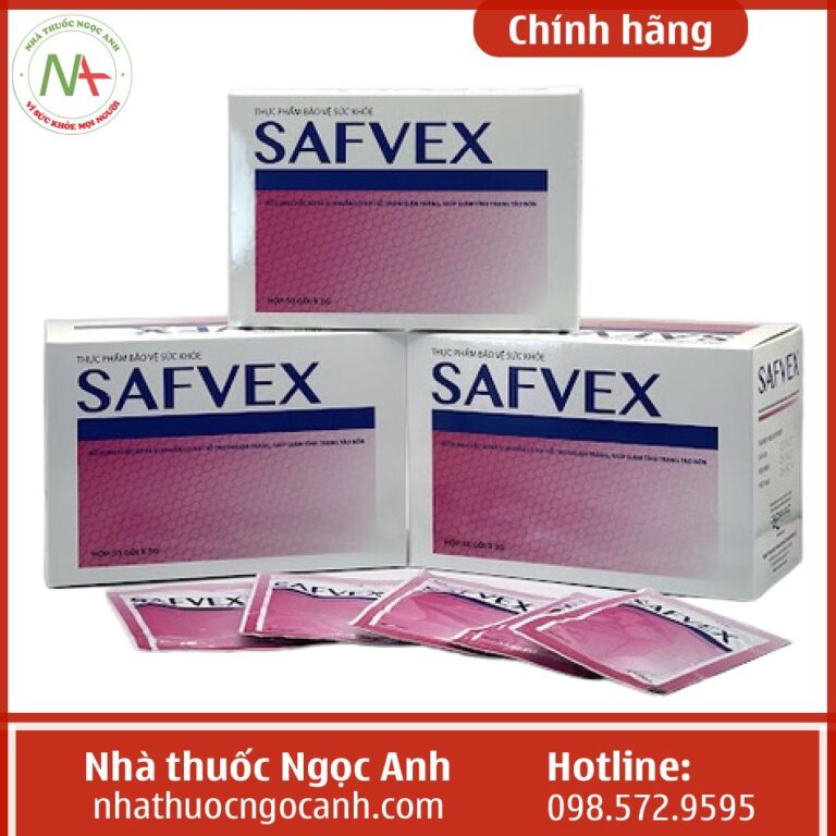 Safvex là thuốc gì, sử dụng trong bao lâu, mua ở đâu, giá bao nhiêu?