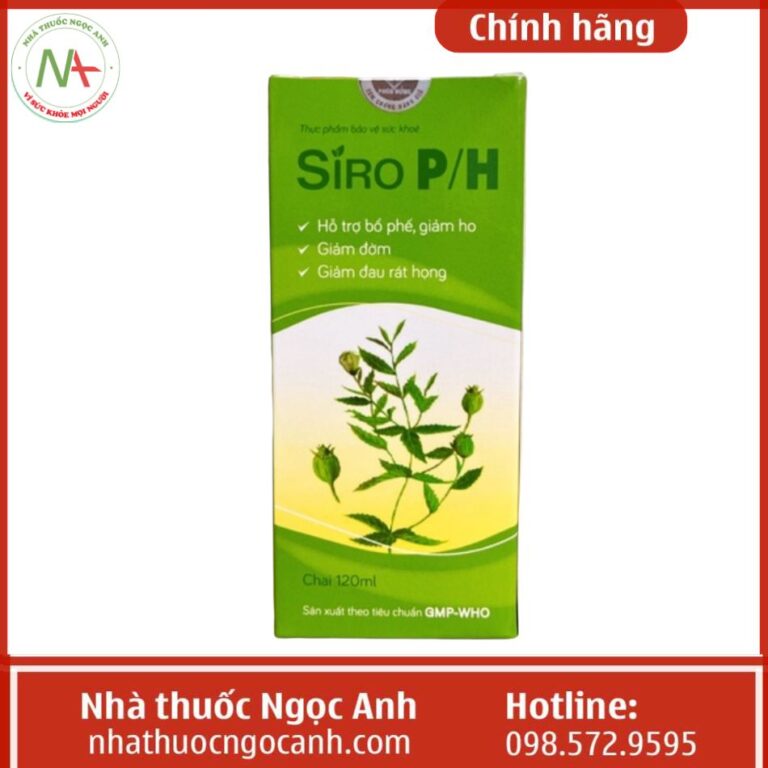 Thuốc Siro P/H là thuốc gì, có tác dụng gì, mua ở đâu, giá bao nhiêu?