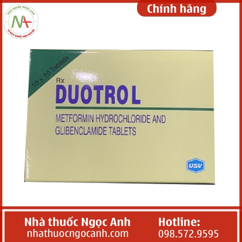 Thuốc Duotrol 500mg/5mg là thuốc gì, giá bao nhiêu, mua ở đâu?
