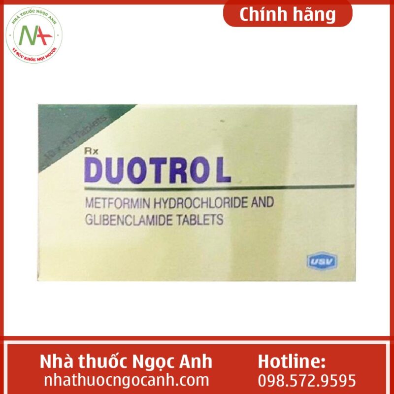 Thuốc Duotrol 500mg/5mg là thuốc gì, giá bao nhiêu, mua ở đâu?